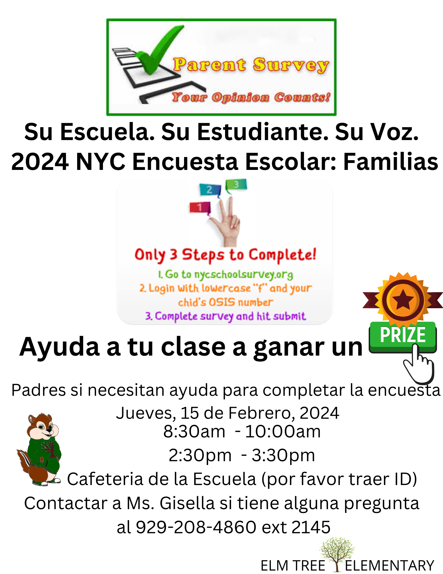 February 12th, 2024 - P.S. 211 Invites Our Parents to Fill Out the 2024 ...