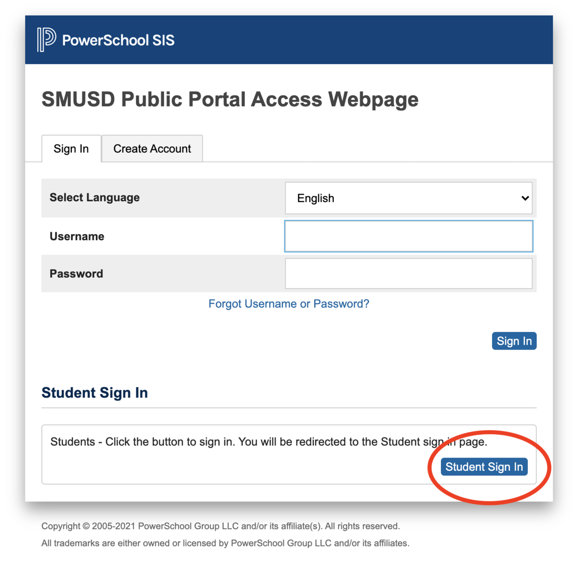 PowerSchool SIS Student Portal Login PowerSchool Student Information 
