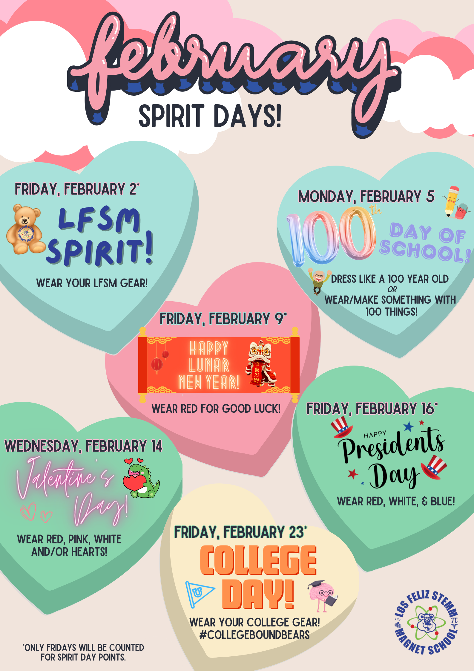 Spirit Days and Service Projects – Student Council – Los Feliz Science ...