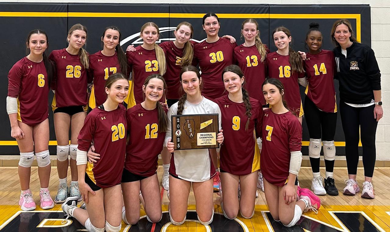 HCMS 7th gr. Volleyball – Katie Roberts – Frankfort School District 157-C
