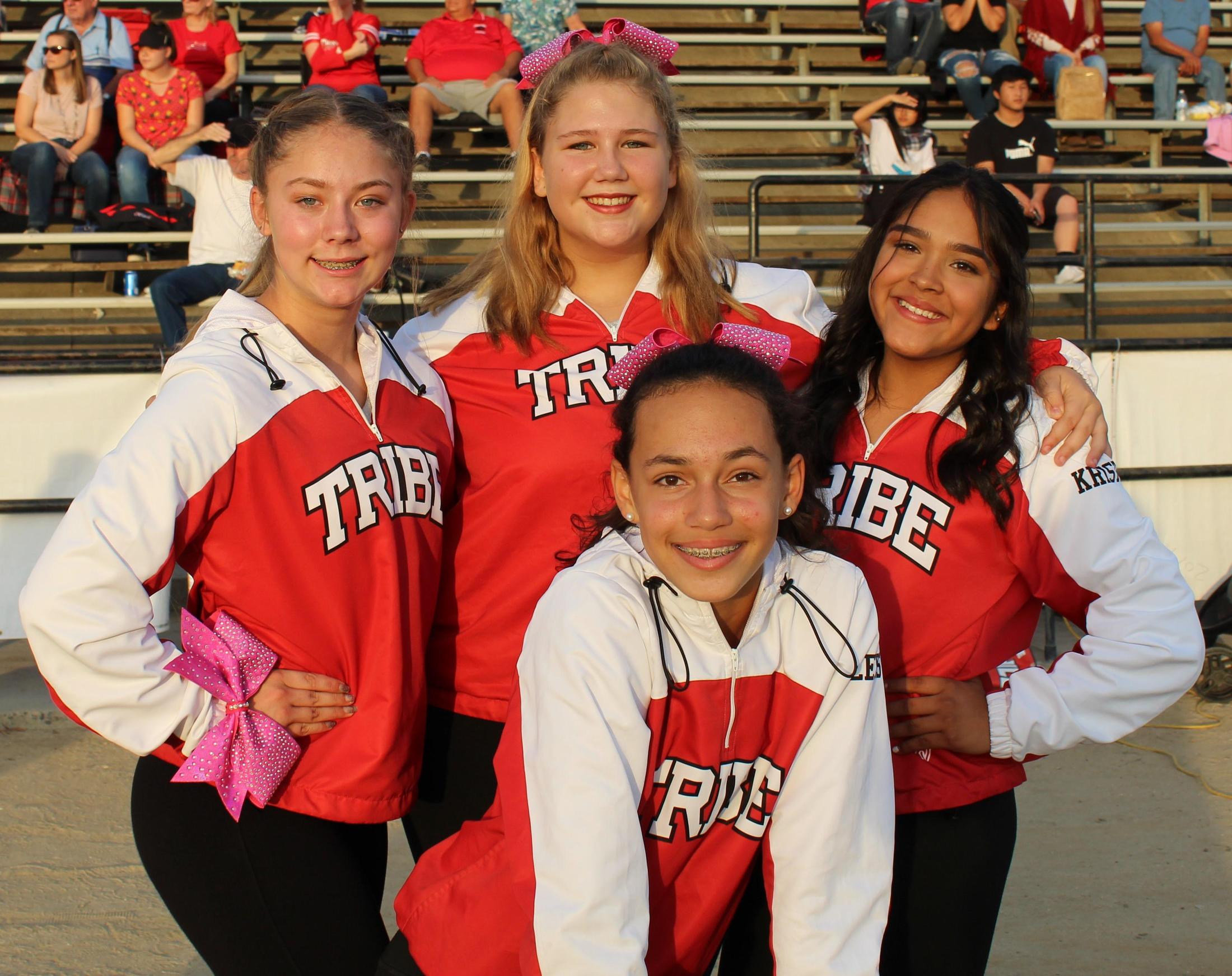 Cheer, Band, Crowd, Motorcycles, Concessions at the Liberty Football ...