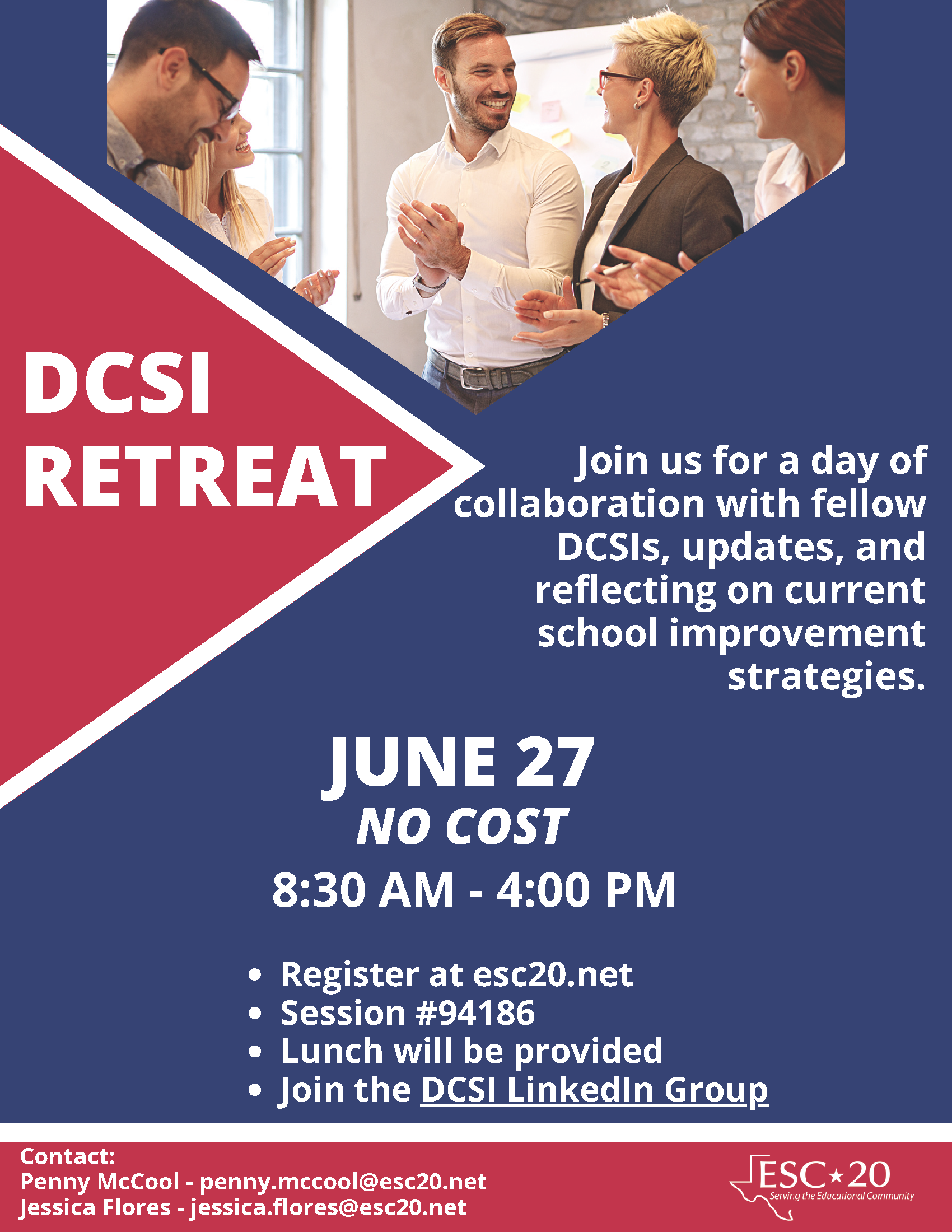 School Improvement - Education Service Center, Region 20 (ESC-20)