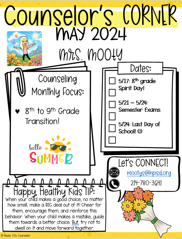 Class of 2028 Information – 8th Grade Counselor Samantha Mooty ...