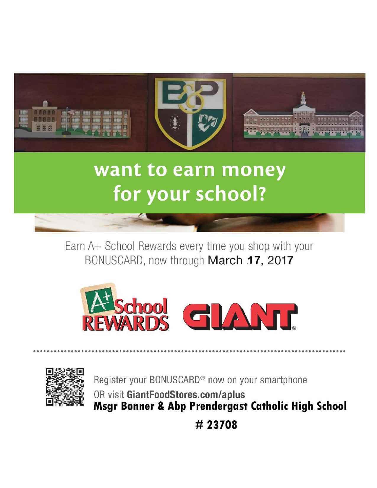 SCRIP Program – Parents – Monsignor Bonner & Archbishop Prendergast Catholic HS