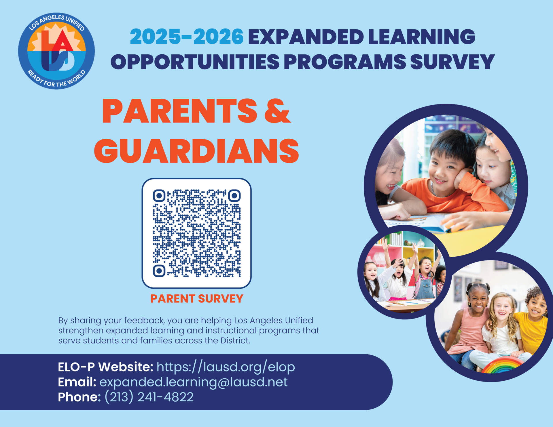 Expanded Learning Opportunities Program (ELO-P) Home – Division of Instruction – Division of ...