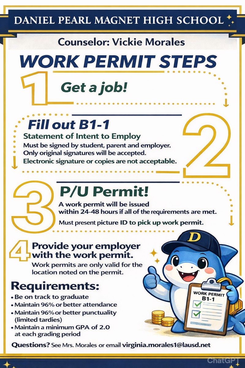 Work Permits – Guidance & Counseling – Daniel Pearl Magnet High School