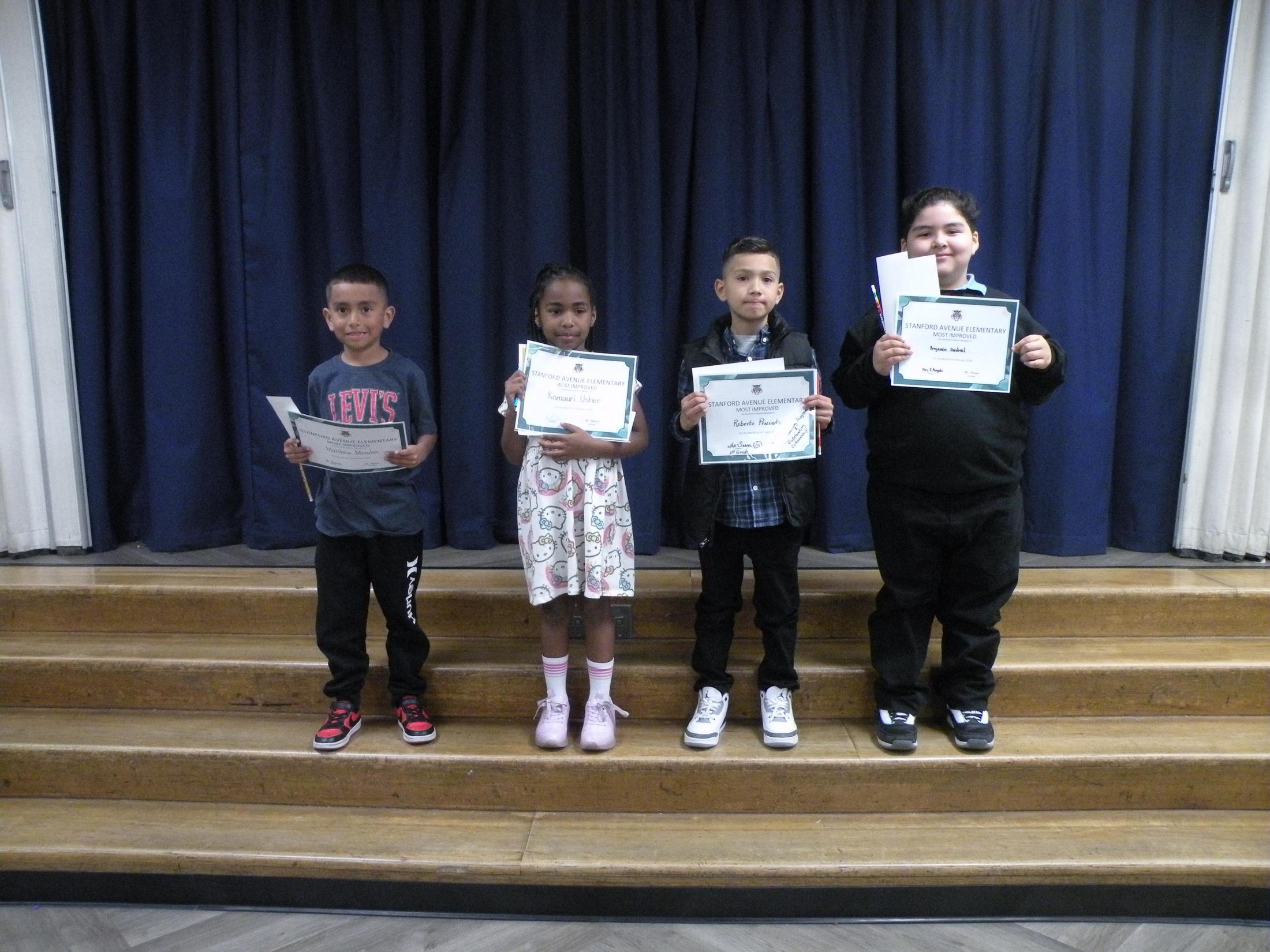 Awards – Students – Stanford Avenue Elementary
