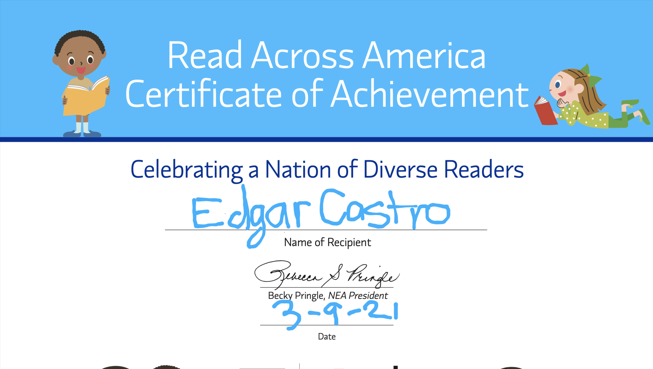 Park's Read Across America Campaign – 20-21 Read Across America ...