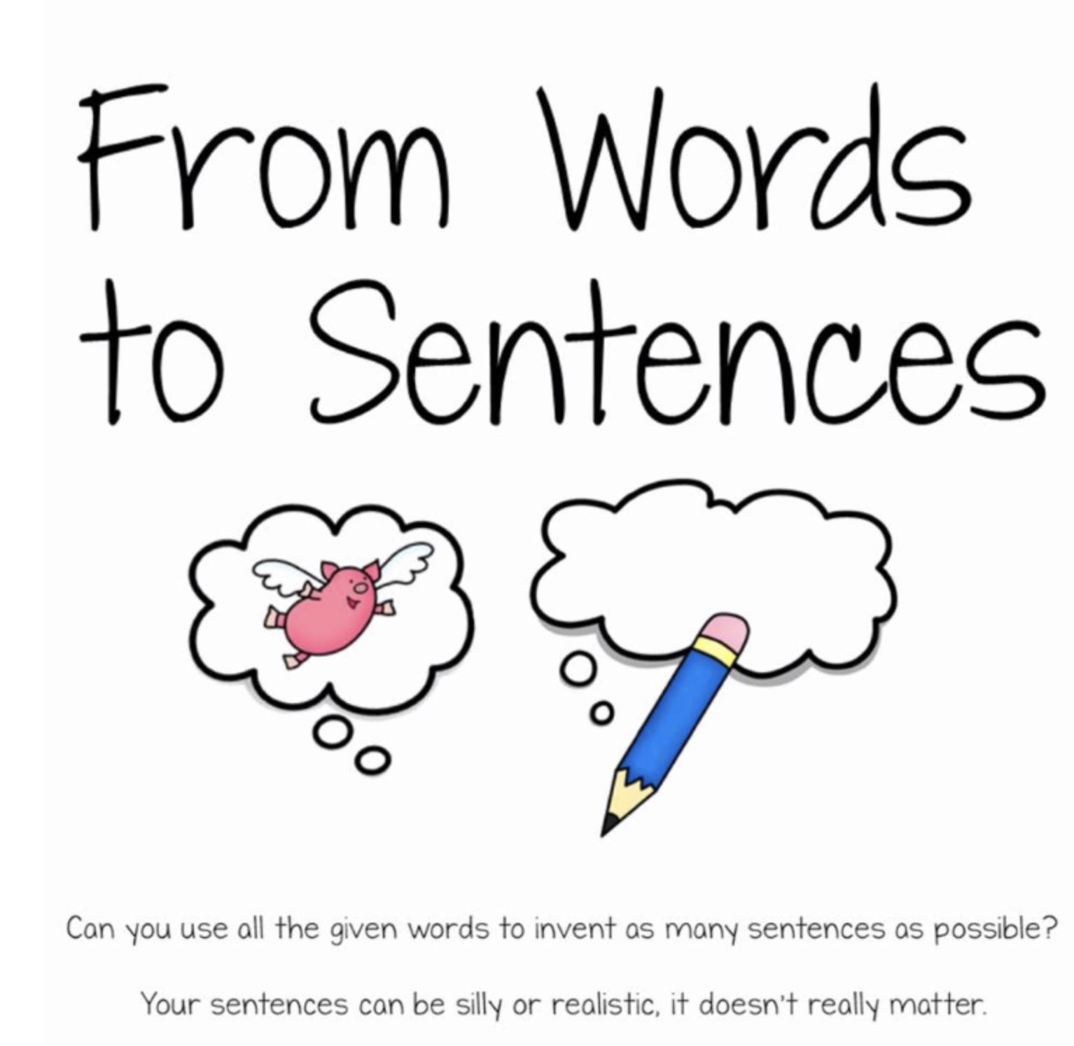 Sentence fun (2-5) – MELANIE TATE – Troup Elementary School