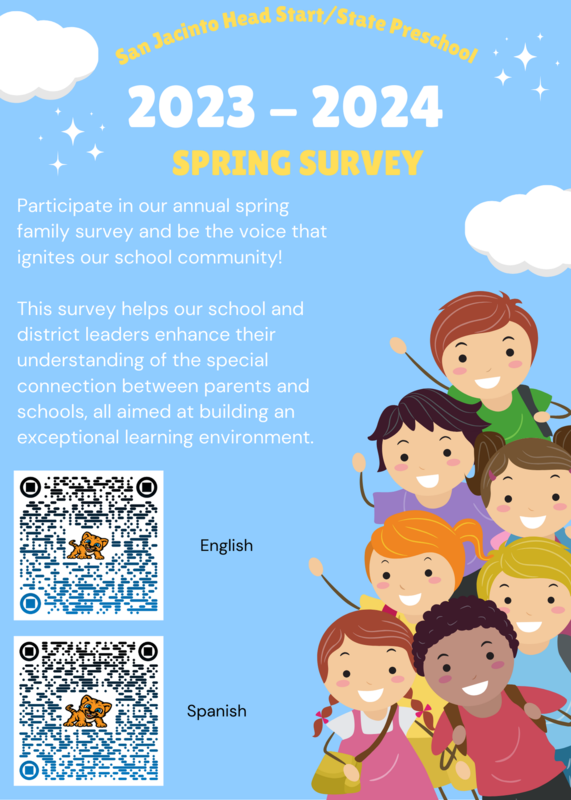 2023-24 Spring Survey | Head Start/State Preschool