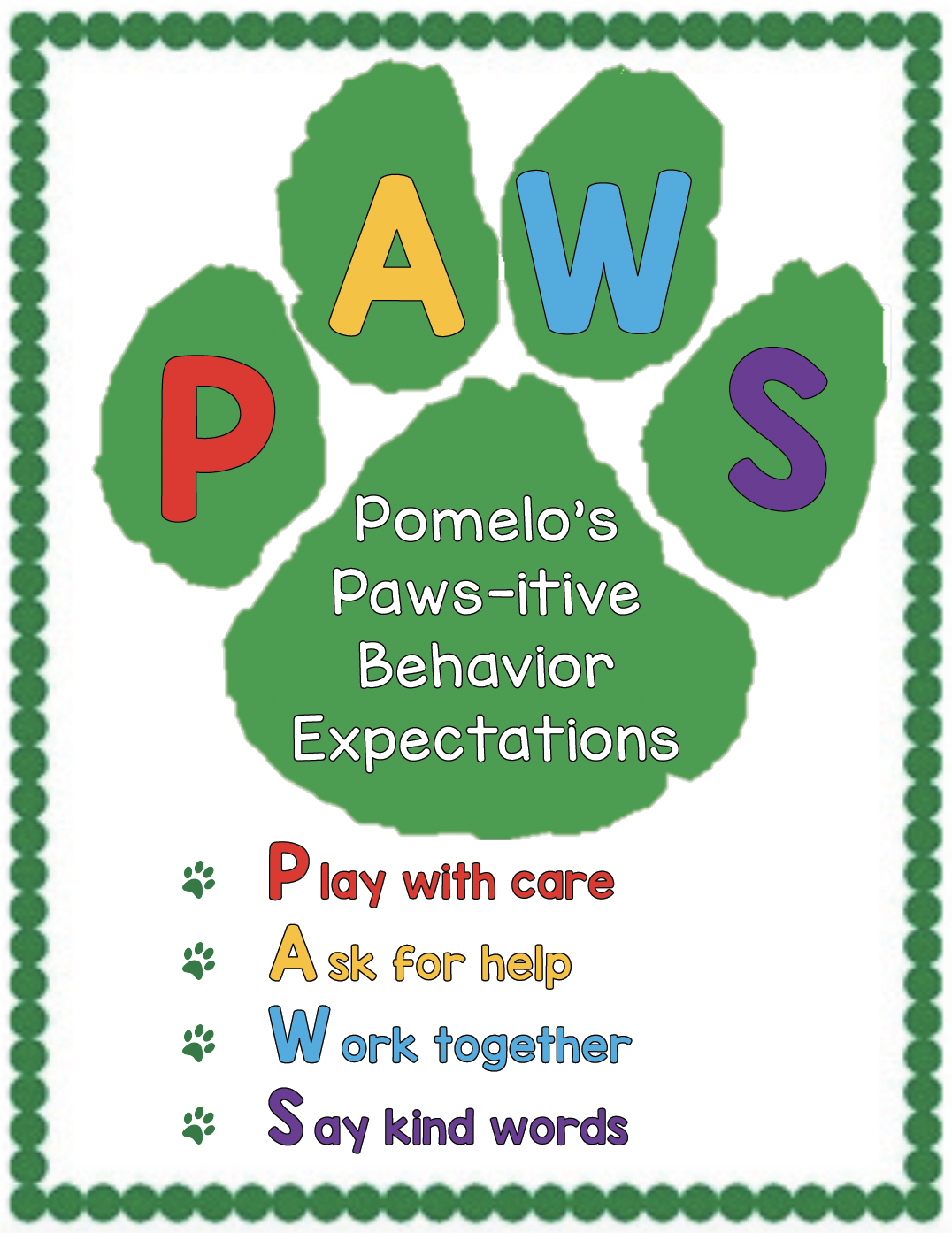 School Rules & Policies - Essential Information - Pomelo Community ...