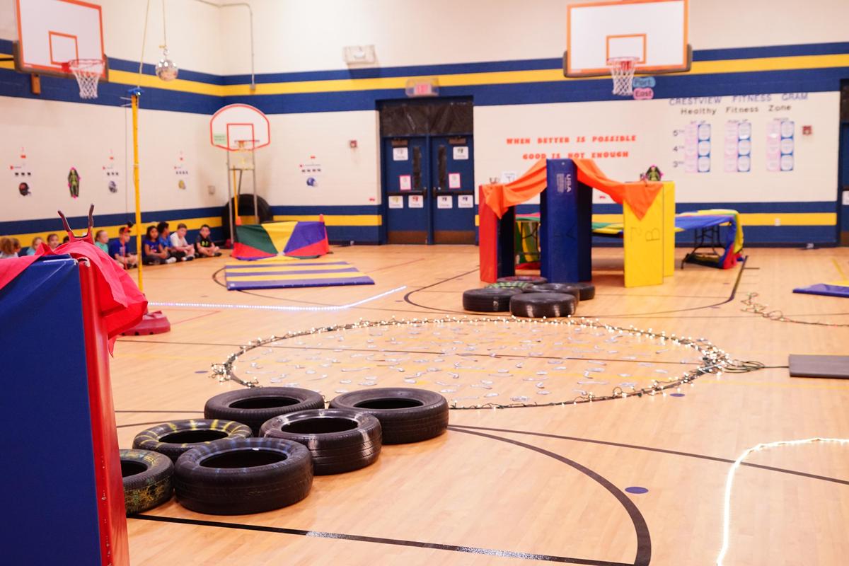Elementary Physical Education Class
