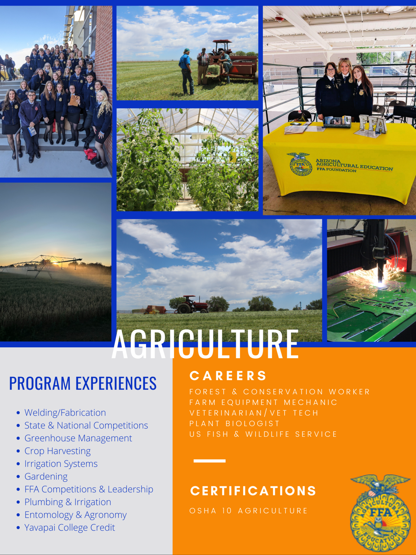 Agriculture – Career & Technical Programs – Chino Valley High School