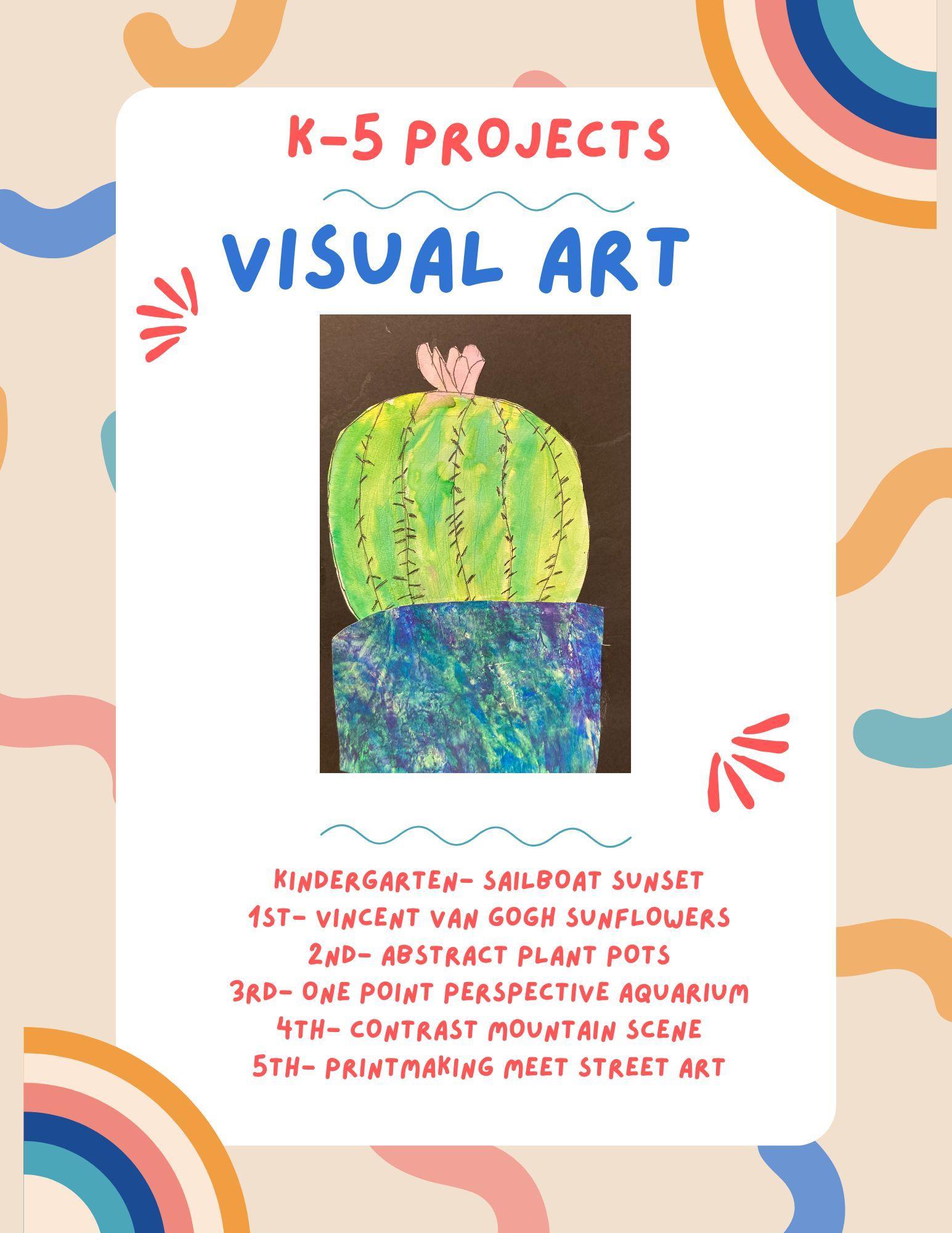 Elementary Art (K-5) – Visual Art – Castle Pines