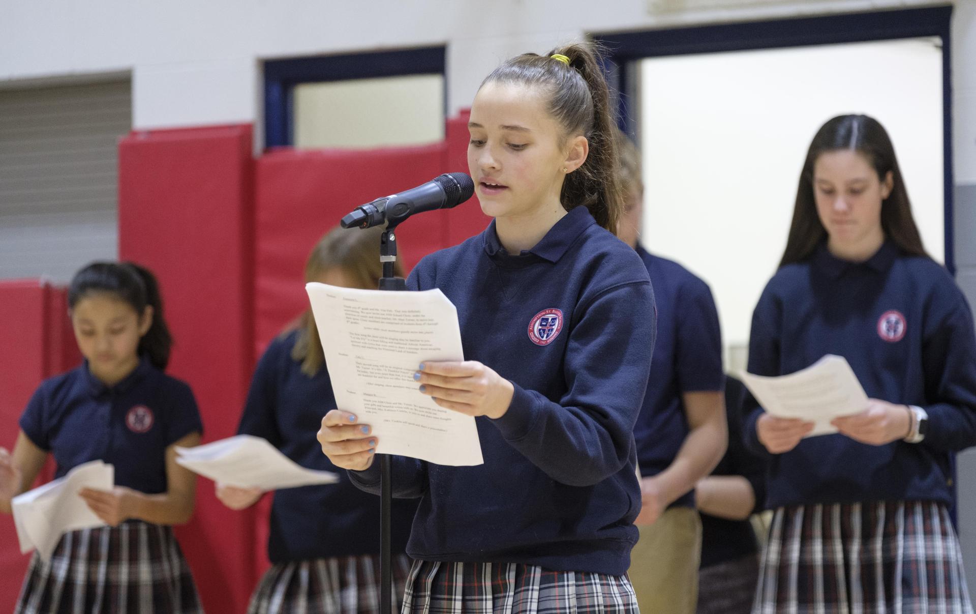 8th Grade – Academics – Assumption - St. Bridget School