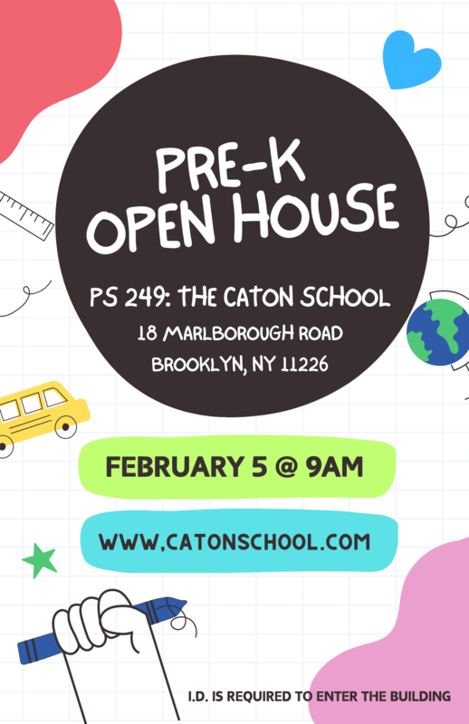 PreK Open House | The Caton School - P.S. 249