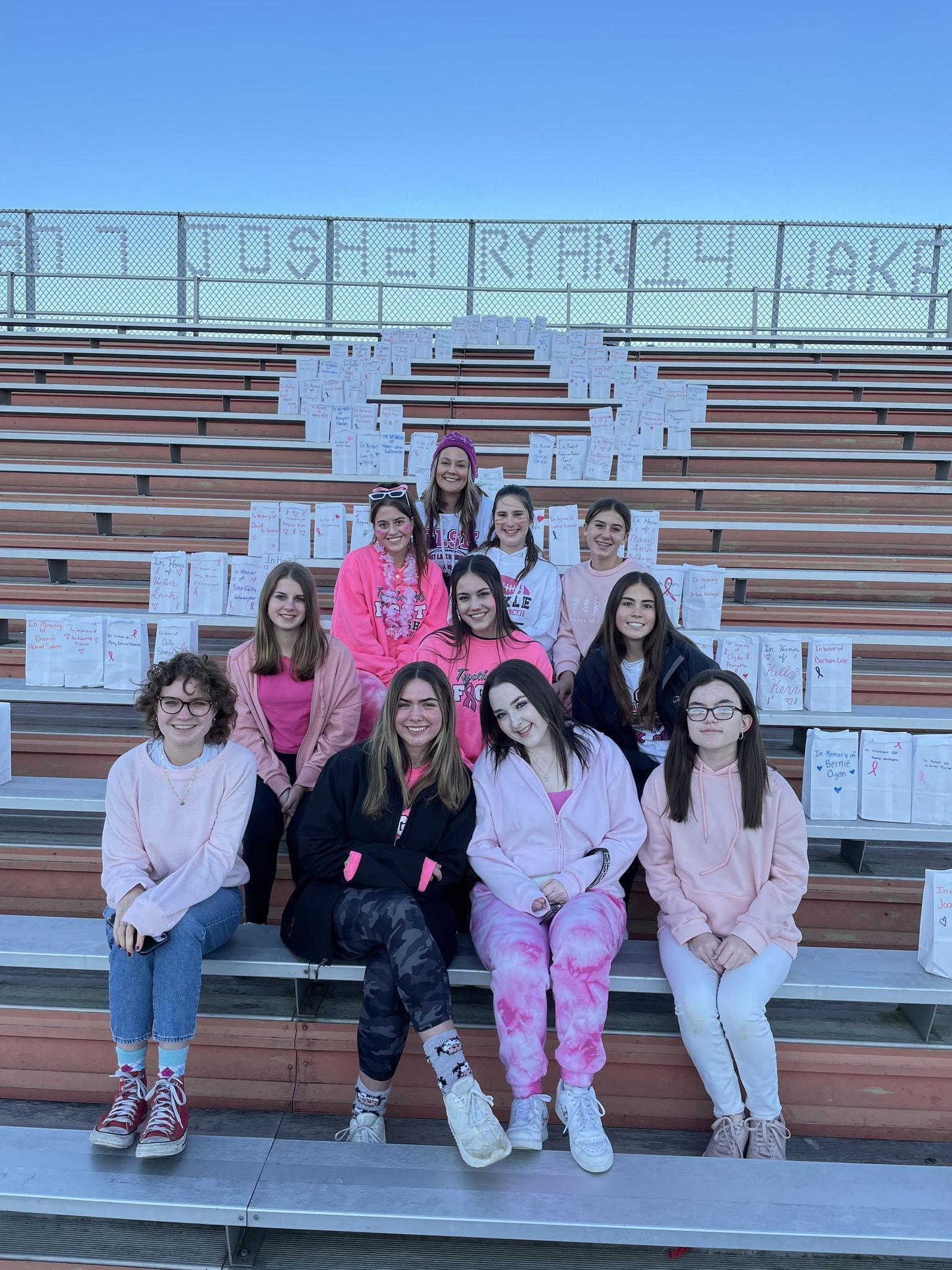 OLSH Pink Out Honors Community Members Affected by Breast Cancer | Our ...