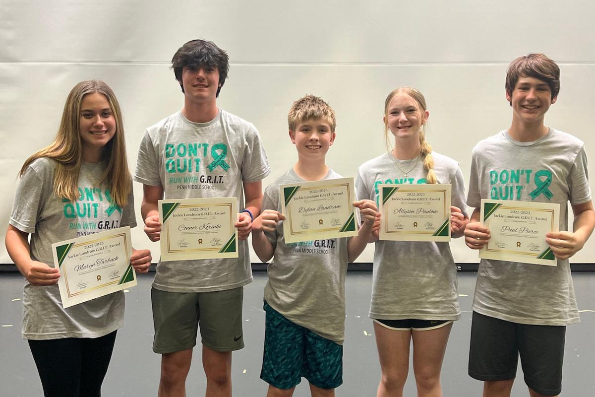 Penn Middle School Announces GRIT Winners | Penn-Trafford School District