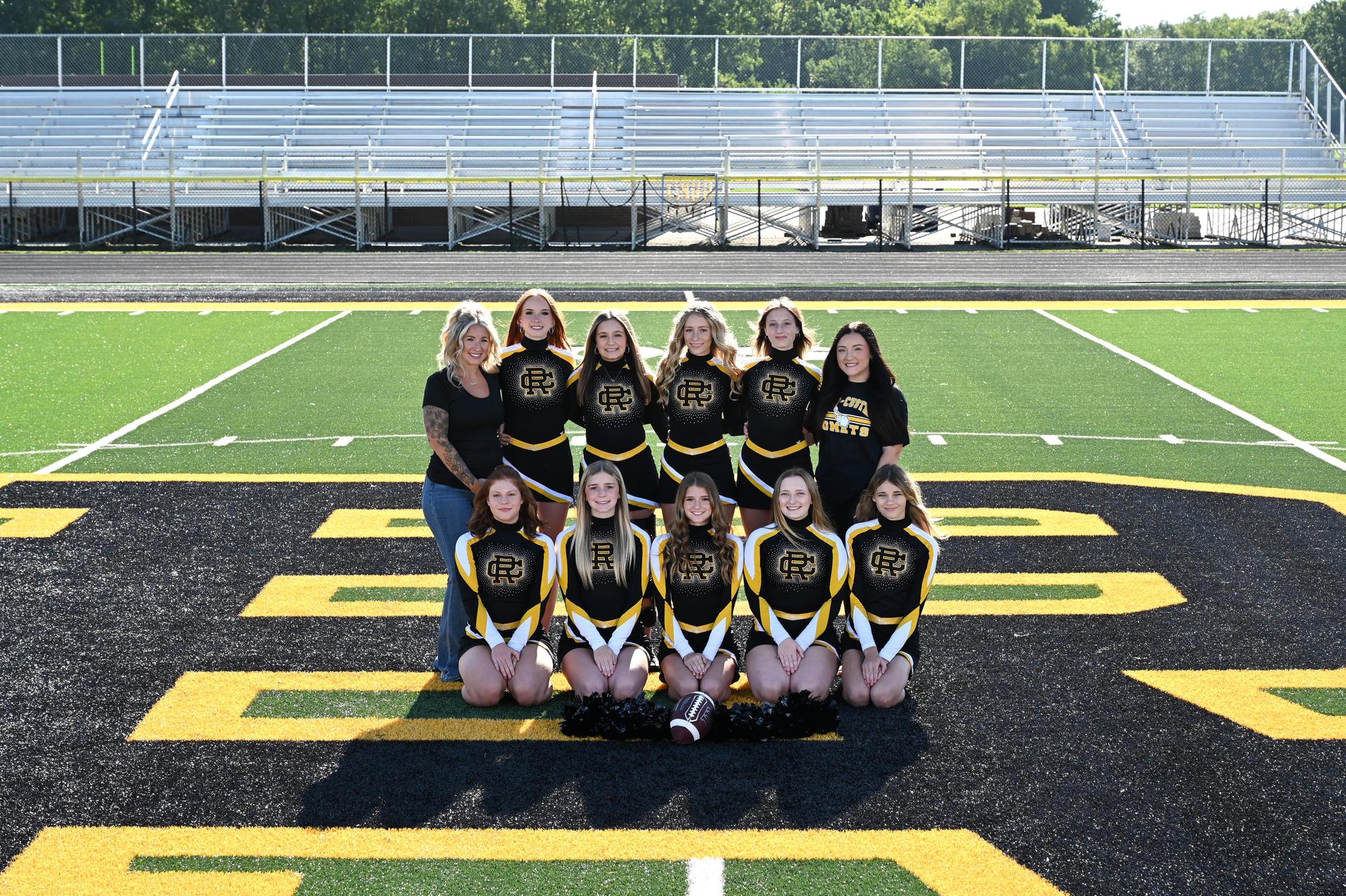 Football Sideline Cheer – Student Athletics – Reed-Custer Community ...
