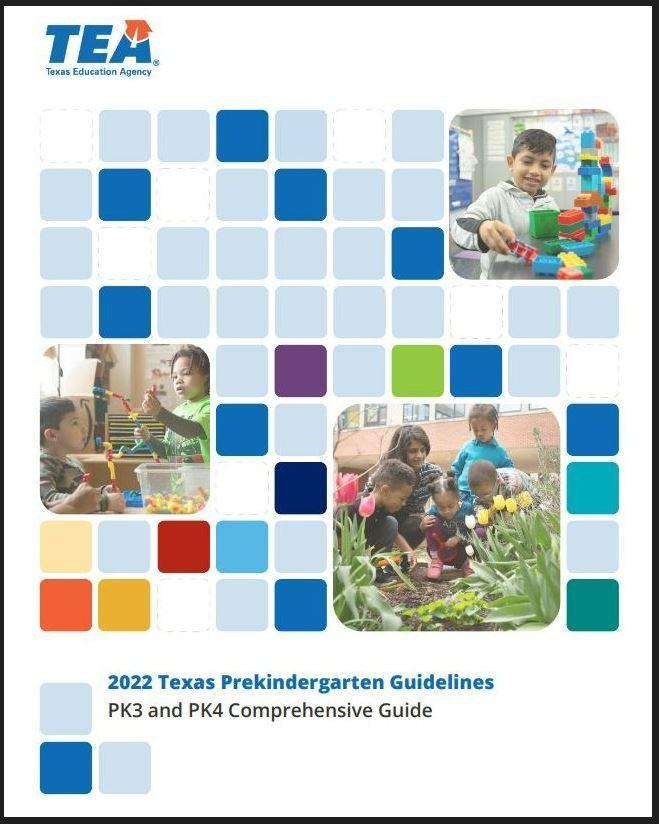 NEW 2022 Texas Pre K Guidelines Early Childhood ESC 20