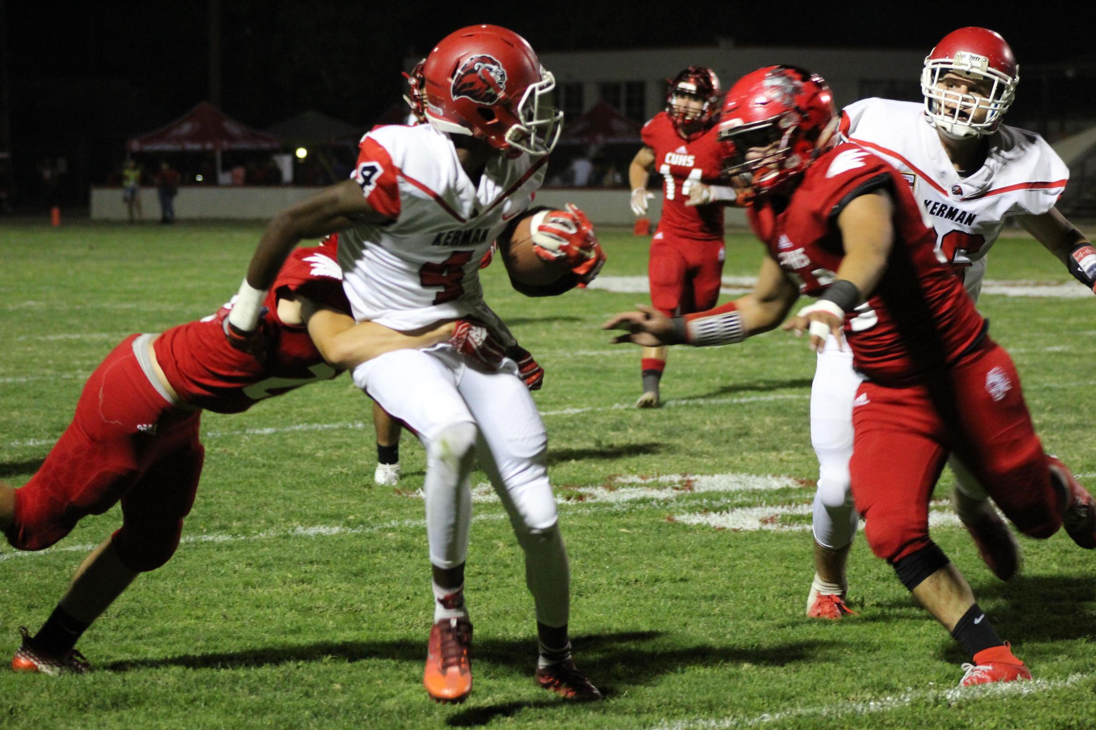 Varsity Football VS Kerman, Sept. 28, 2018 – CUHS Videos & Photos ...