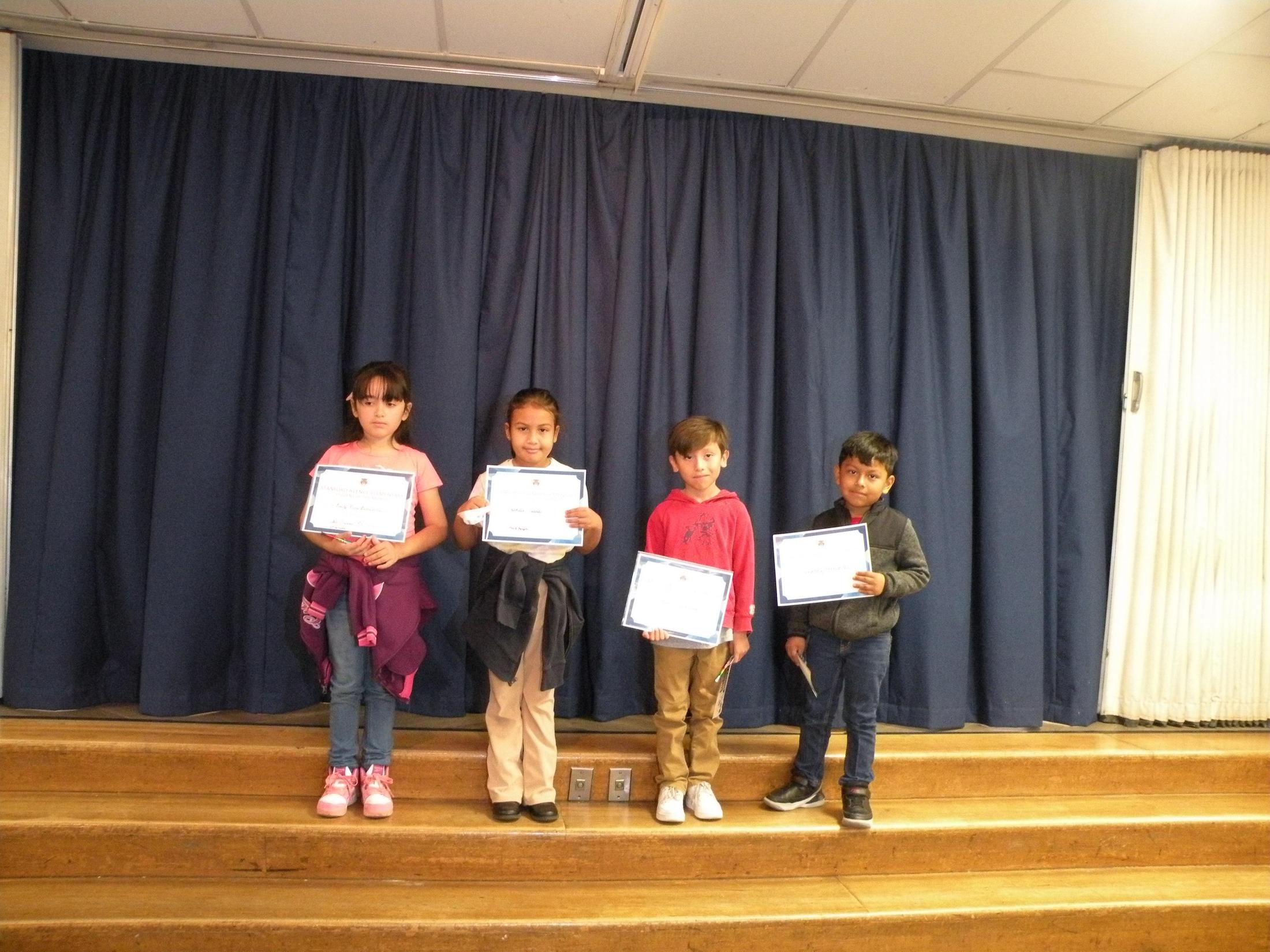 Awards – Students – Stanford Avenue Elementary