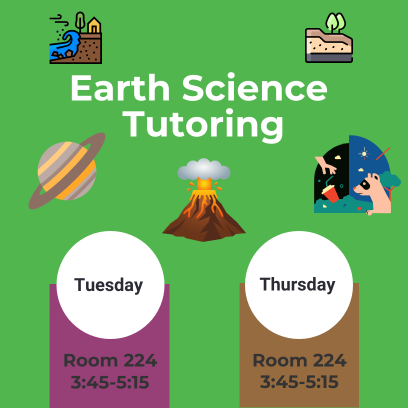 Earth Science Tutoring – Tutoring – High School for Arts and Business