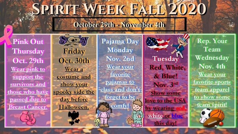Spirit Week Fall 2020 Richmond Hill High School