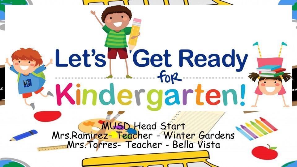 Kindergarten Transition – Parents – Head Start & Early Learning Program