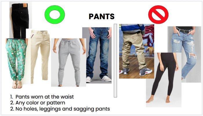 School Dress Code Policy – Important Policies (Student Handbook ...