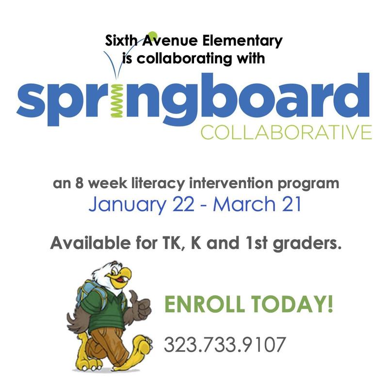 Sixth Avenue is collaborating with Springboard Collaborative - Literacy ...