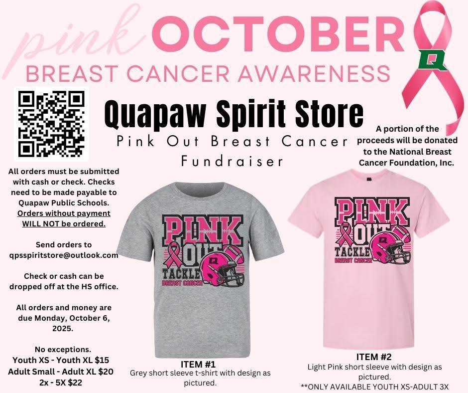 Pink Out Game | Quapaw Public Schools
