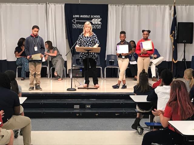 6th Grade Awards | Long Middle School