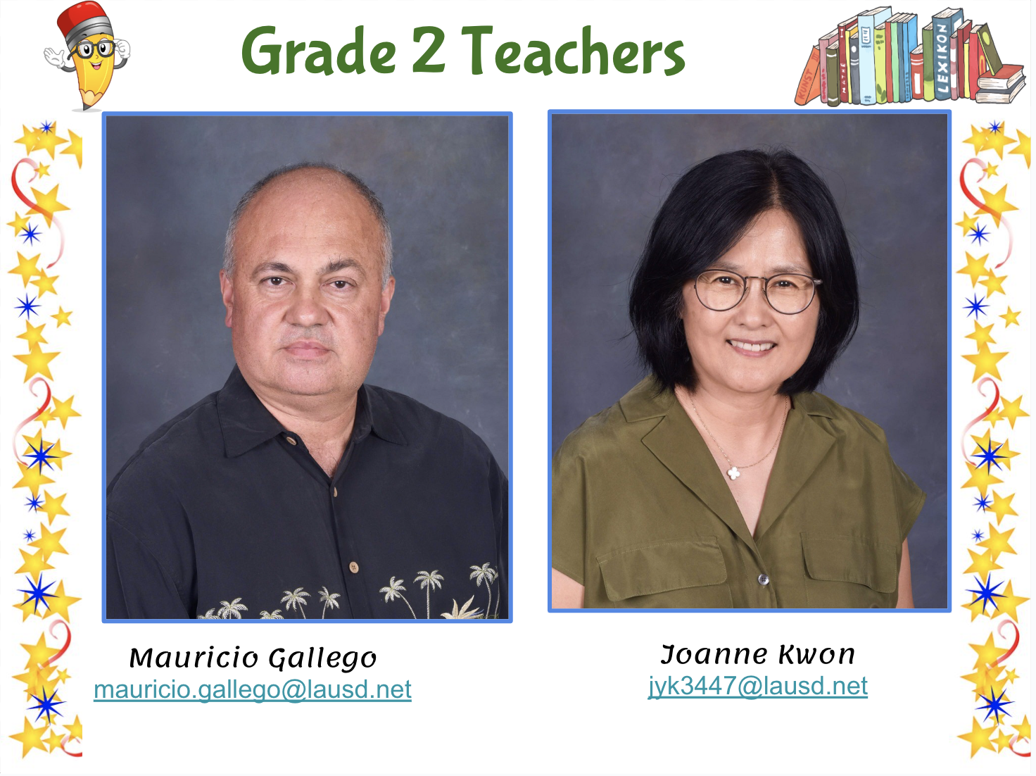 2nd Grade – Teachers – Saticoy Elementary