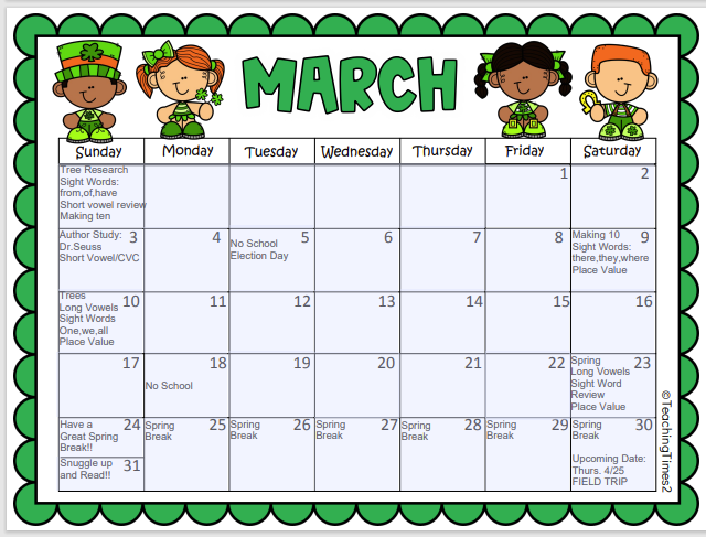 Mrs. Pinson's Kindergarten Class – Stacy Pinson – Barfield Elementary ...