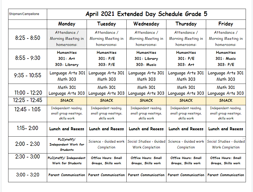 Ms. Campellone's Classes – Ms. Colette Campellone – MacFarland ...