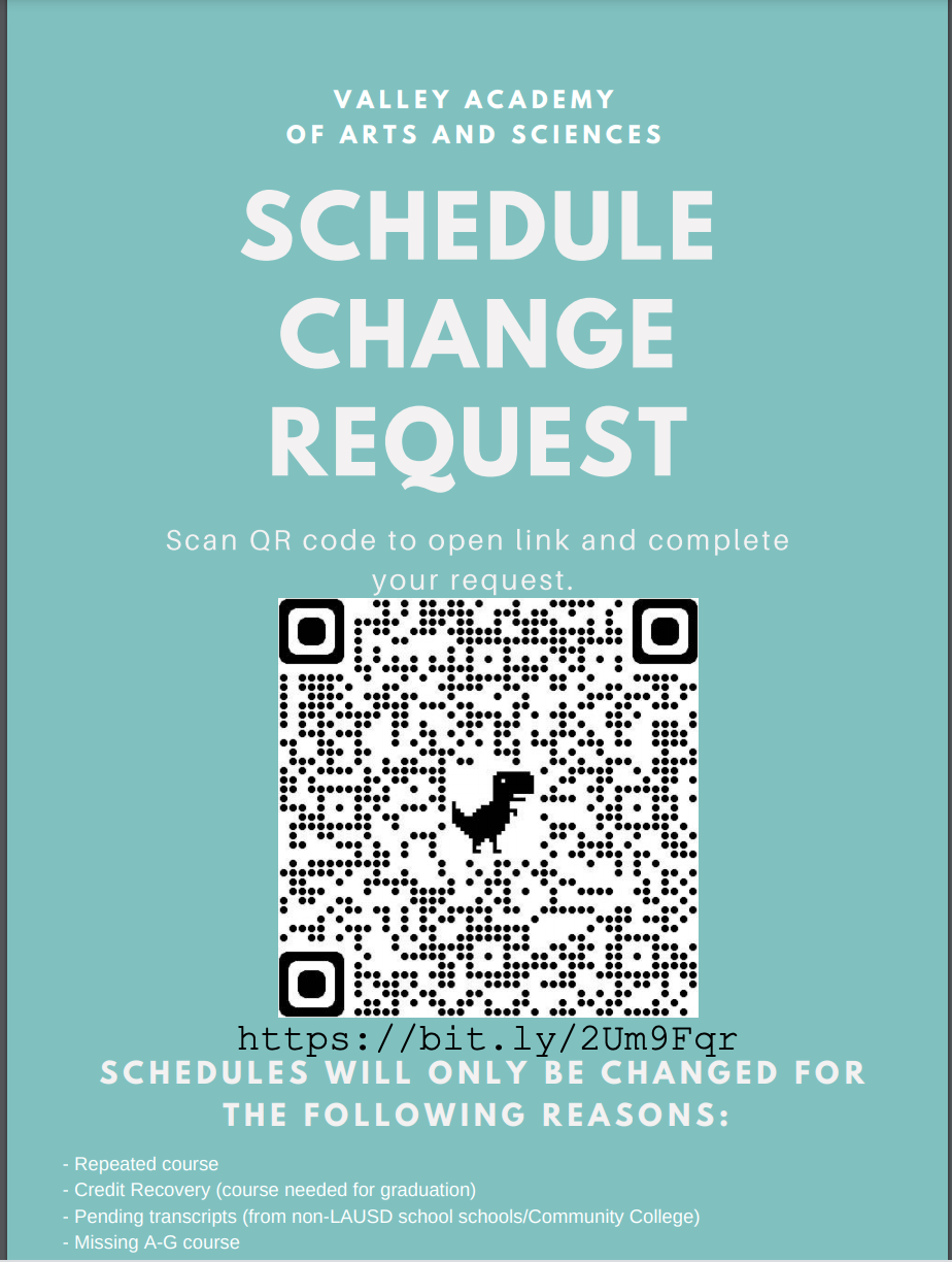 Schedule Change Request Counseling Office Valley Academy Of Arts schedule-change-request-counseling-office-valley-academy-of-arts
