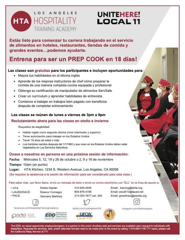 Job-Training for ESL students – CTE Department – Los Angeles Technology ...