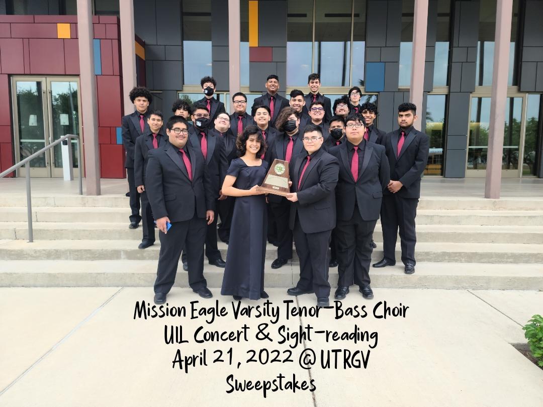 MHS Choirs Earn Multiple Honors At UIL Region XV Choral Concert MHS Choirs Earn Multiple Honors At UIL Region XV Choral Concert