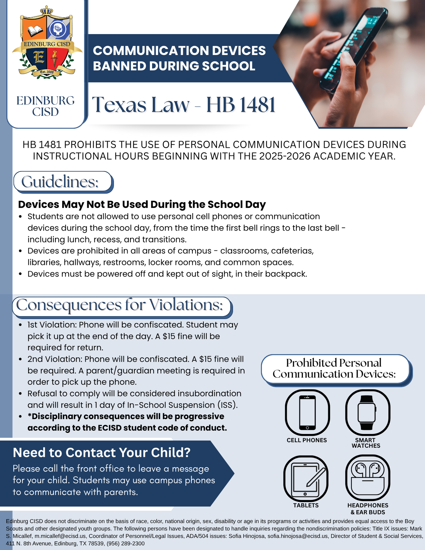 ECISD Police Department Spotlight – Police Department – Edinburg ...