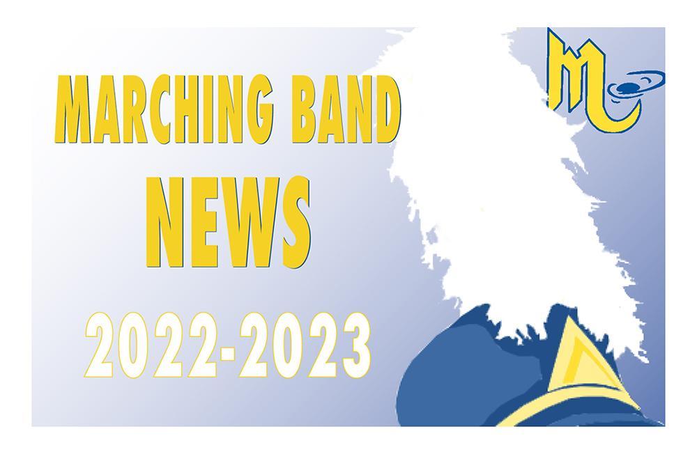 MARCHING BAND NEWS (updated 03.21.23) | Mars Area High School