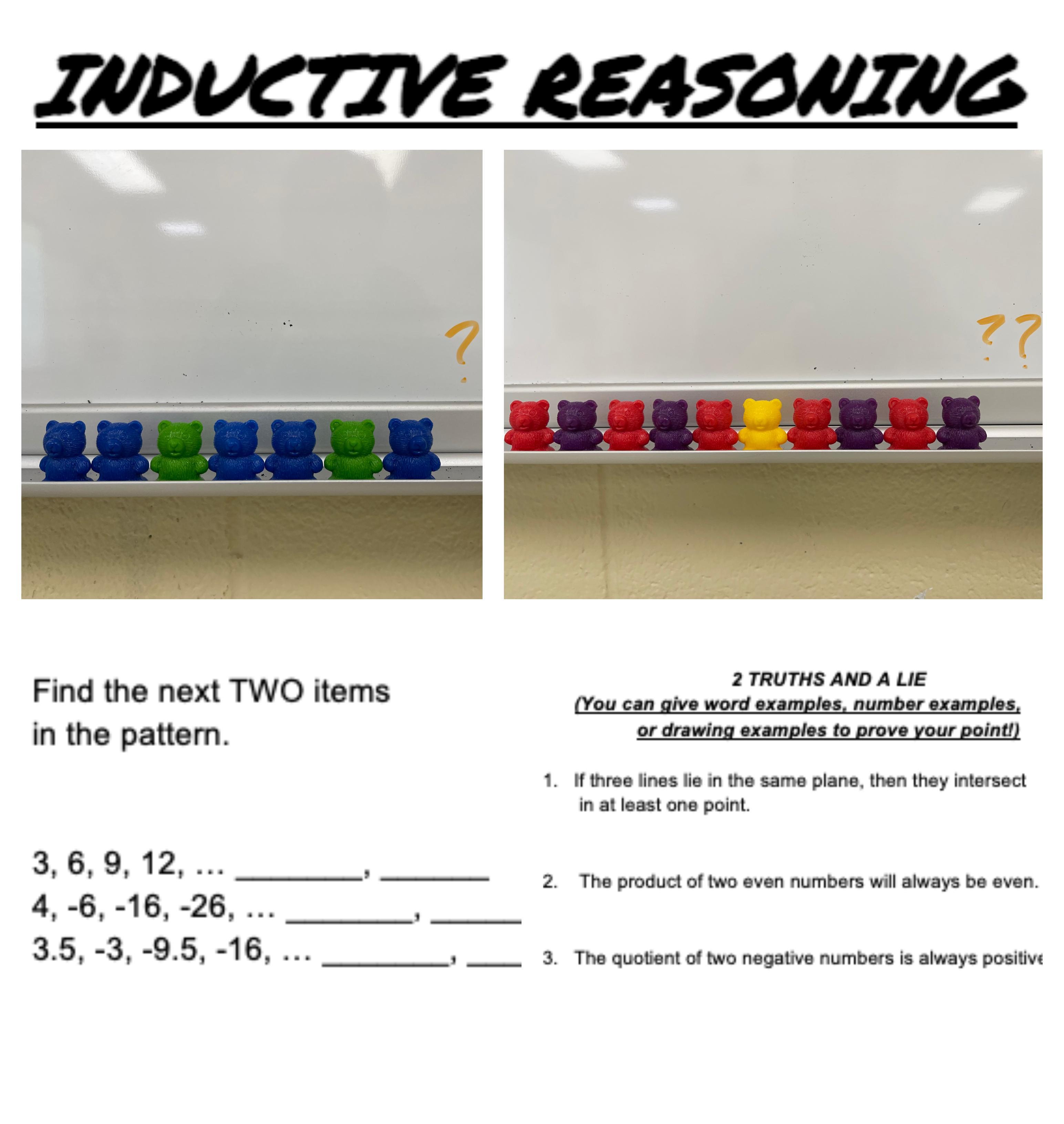Inductive Reasoning Geometry