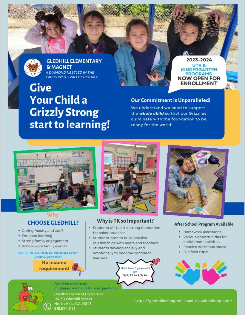 Homepage – Homepage – Gledhill Street Elementary