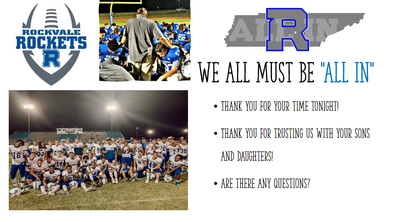 Rockvale Recruiting – Football – Rockvale High School