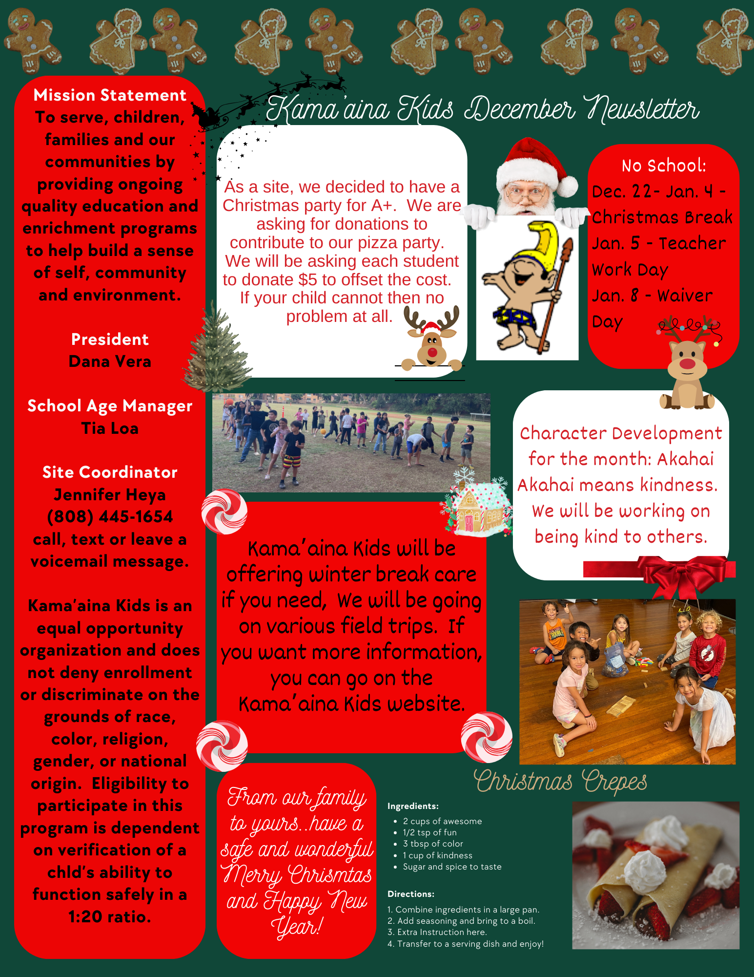 A+ Program – After School Programs – Kāneʻohe Elementary School